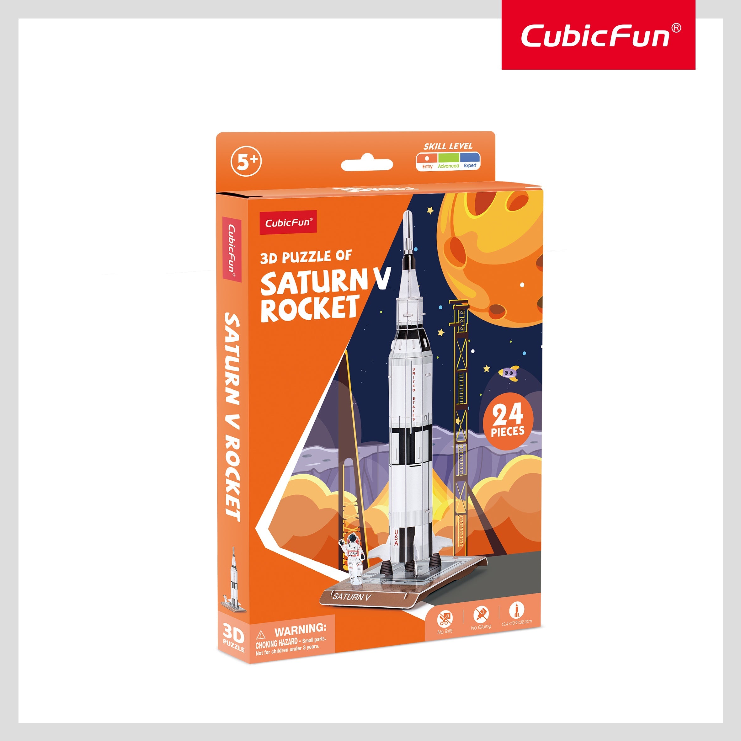 Saturn v rocket – CubicFun Australia
